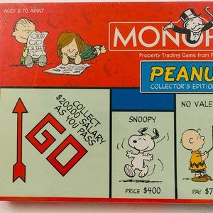Hasbro | Games | Vintage Monopoly Peanuts Collectors Edition Hasbro 202 ...
